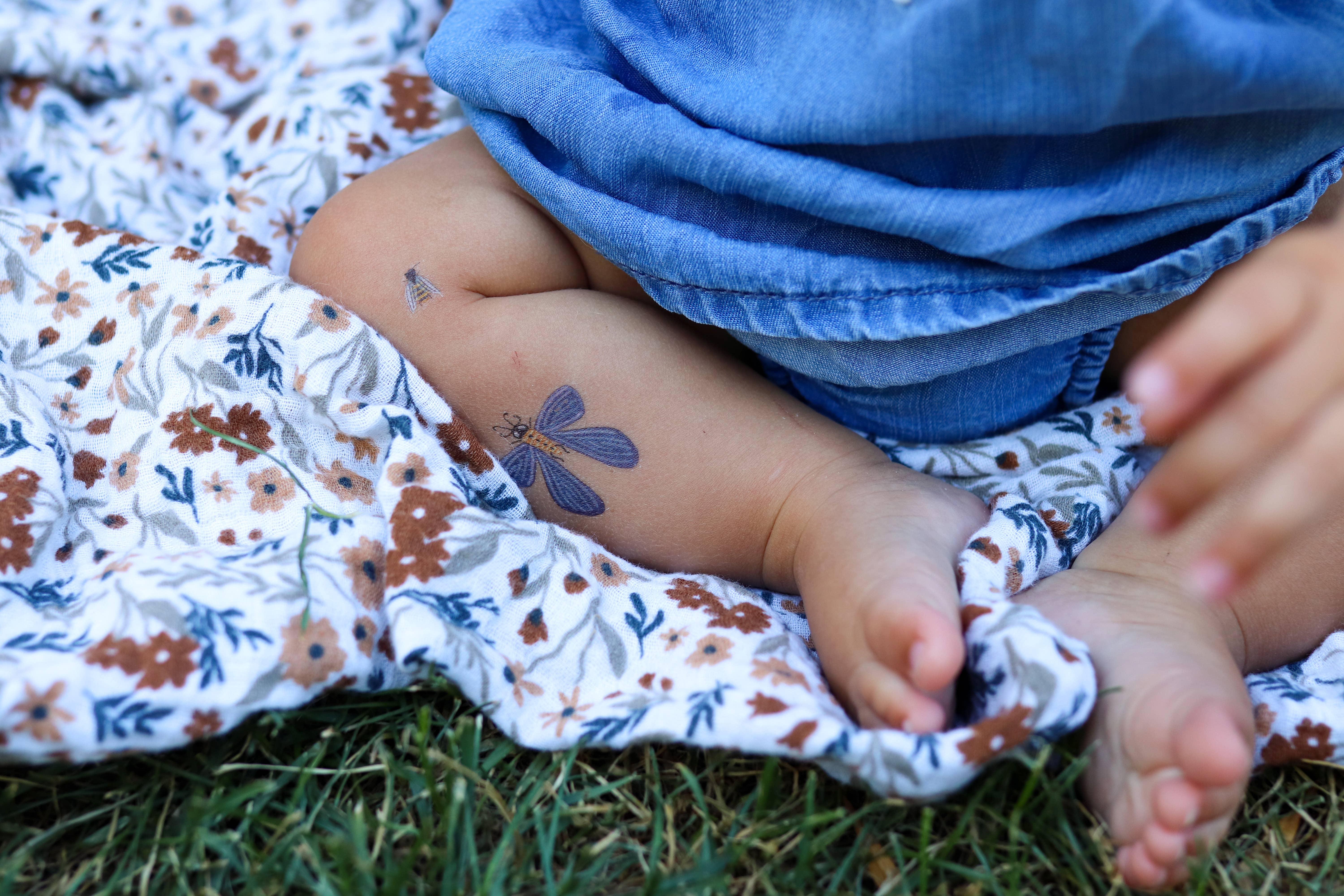 Bug Temporary Tattoos Little Rad House